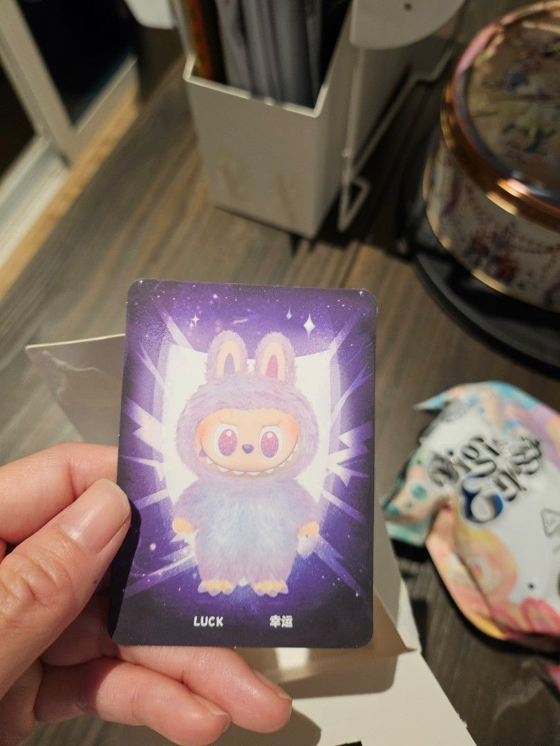 Labubu luck popmart, Hobbies & Toys, Toys & Games on Carousell