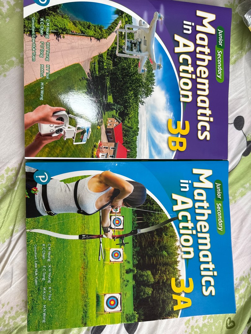 Mathematics in Action 3A and 3B, 興趣及遊戲, 書本 & 文具, 教科書 - Carousell