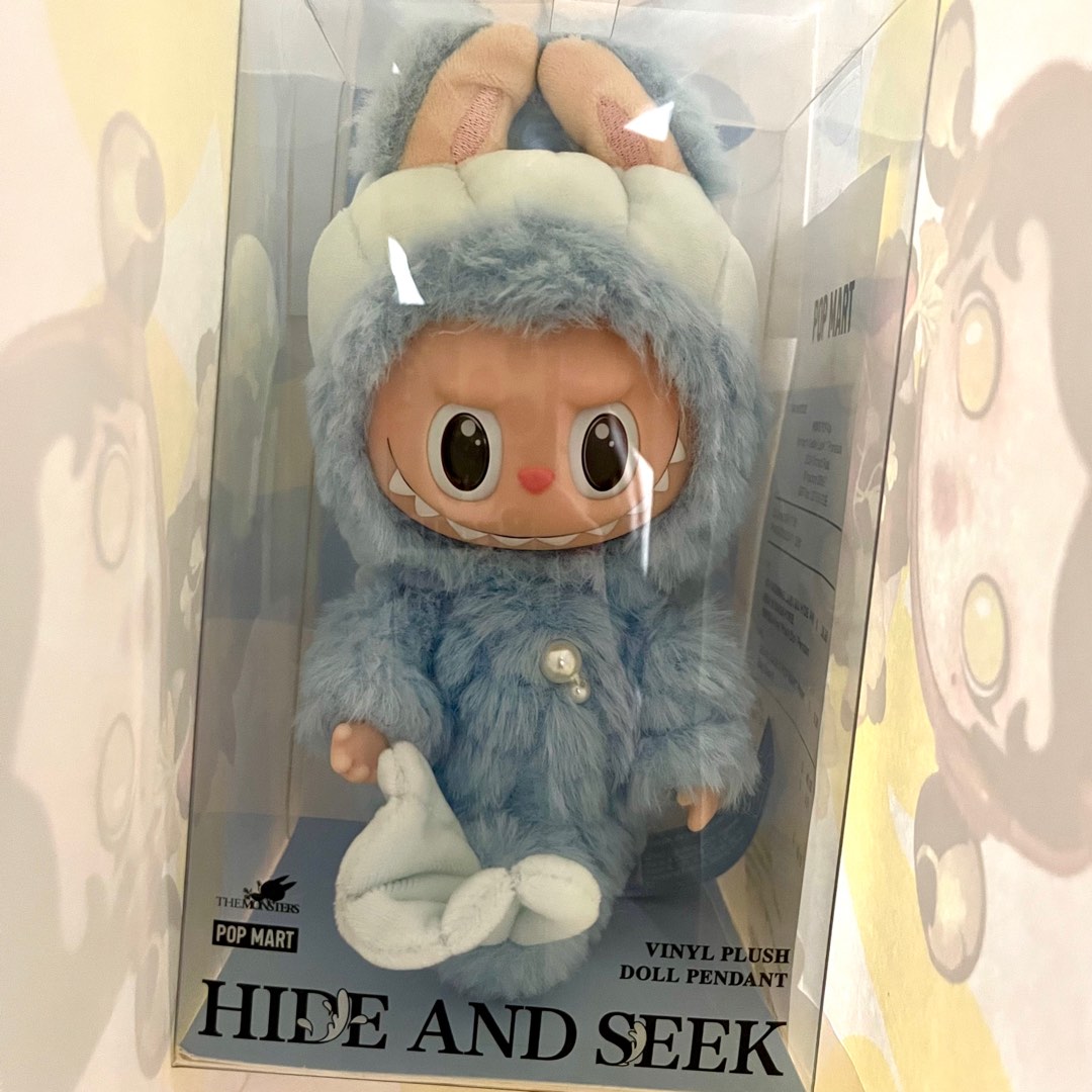SG60 *WTS* Merbubu (Blue Tag) - Pop Mart The Monsters Hide and Seek ...