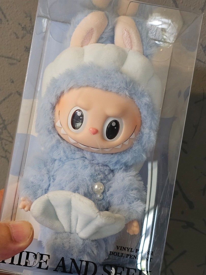 Merbubu (Popmart Labubu) Blue Tag, Hobbies & Toys, Memorabilia ...