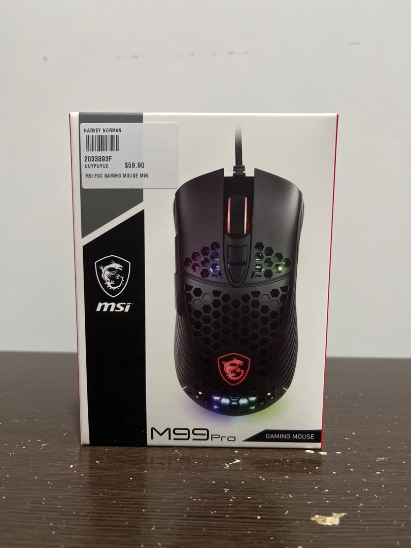 MSI M99 Pro Gaming Mouse, Computers & Tech, Parts & Accessories, Mouse ...