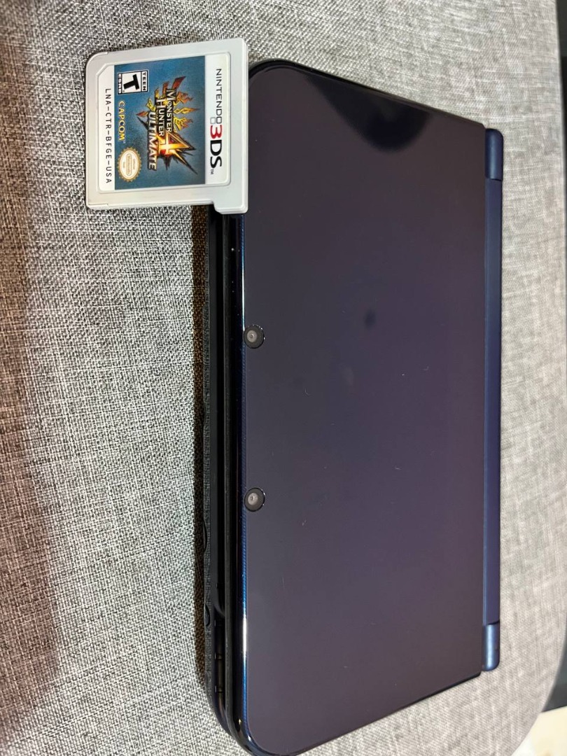 New Nintendo 3DS XL (Mint Blue) + Monster Hunter Ultimate 4, Video ...