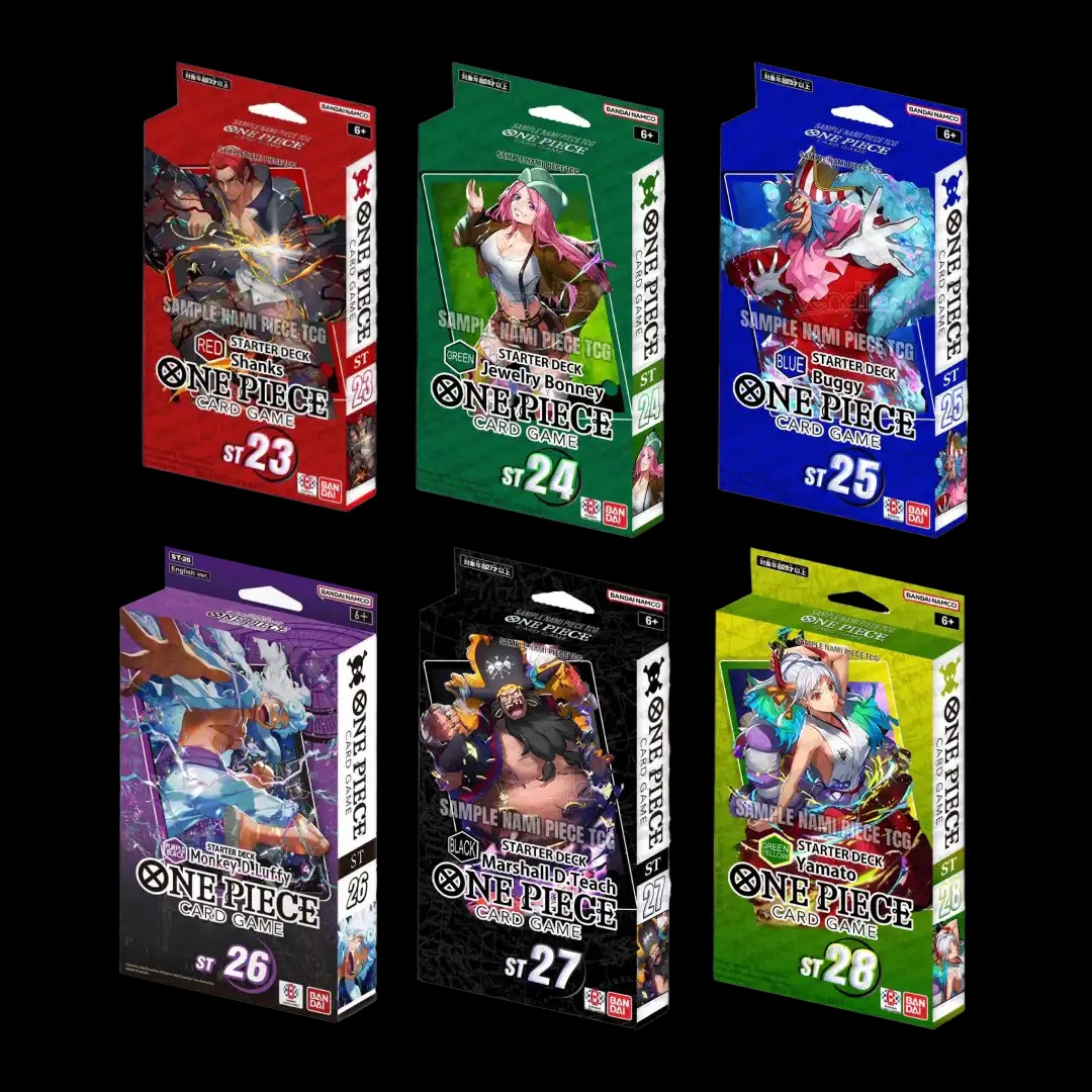 ONE PIECE ENGLISH TCG: Starter Deck ST-23 / ST-24 / ST-25 / ST-26 / ST ...