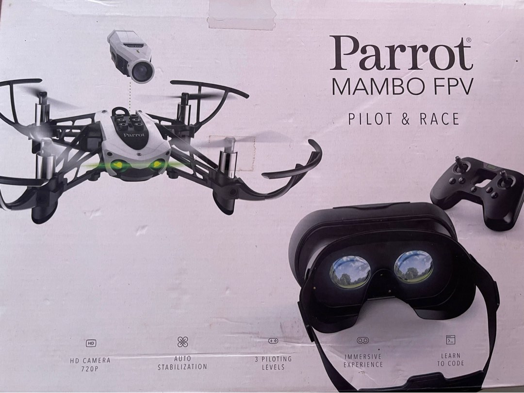 Parrot Mambo FPV Pilot & Race Drone, Hobbies & Toys, Toys & Games on ...
