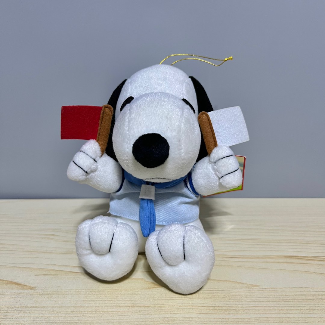 Peanuts Snoopy Plush 17cm - Php 250, Hobbies & Toys, Toys & Games on Carousell
