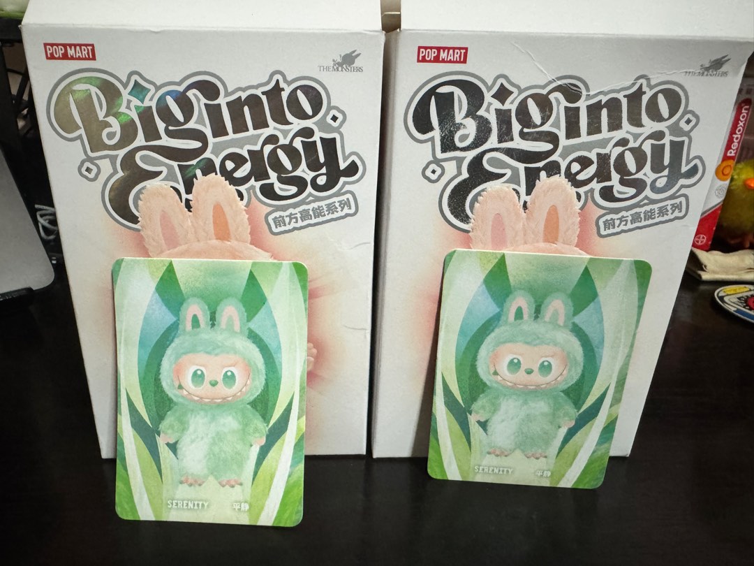 POP MART Big Into Energy Labubu v3 Serenity, Hobbies & Toys, Toys ...