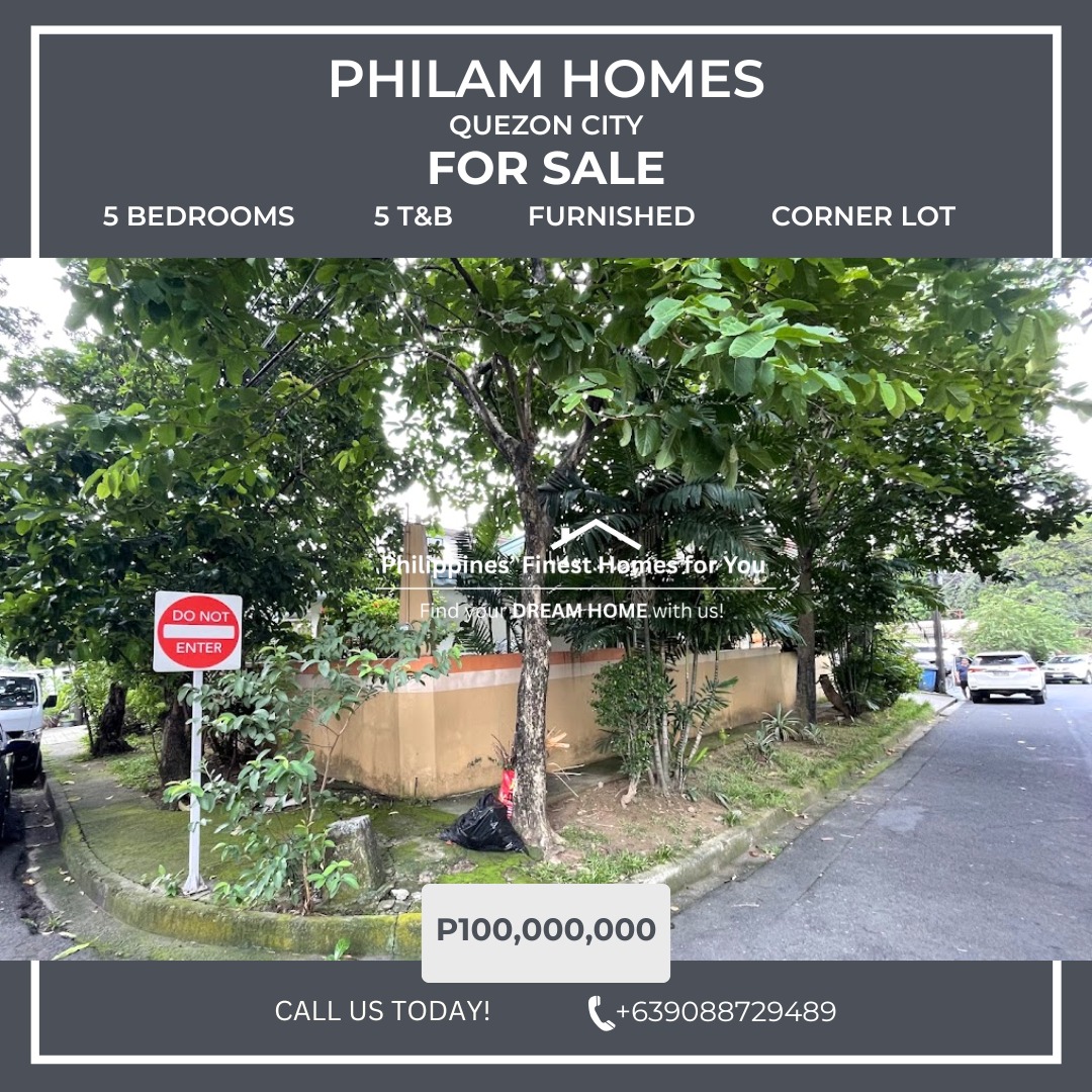 Prime House & Lot at Philam Homes Quezon City for Sale, Property, For ...