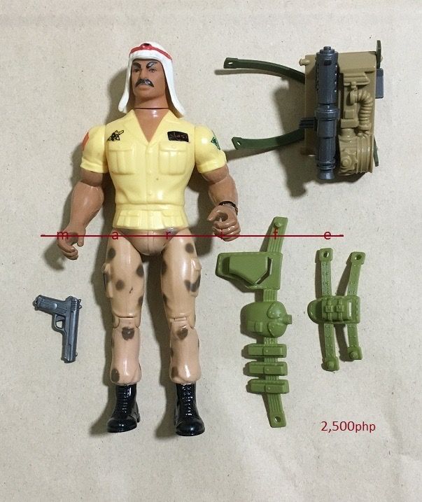 RAMBO john Rambo sylvester stallone The Force of Freedom, Vintage 1985/ ...