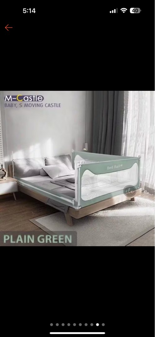 Safety Slide down Baby rail/Baby fence, Babies & Kids, Baby Nursery ...