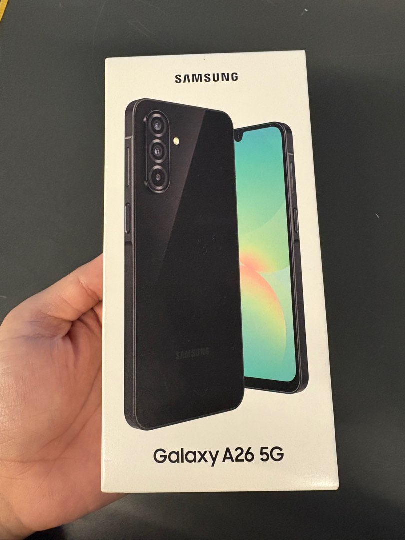 Samsung Galazy A26 5G (black), Mobile Phones & Gadgets, Mobile Phones ...