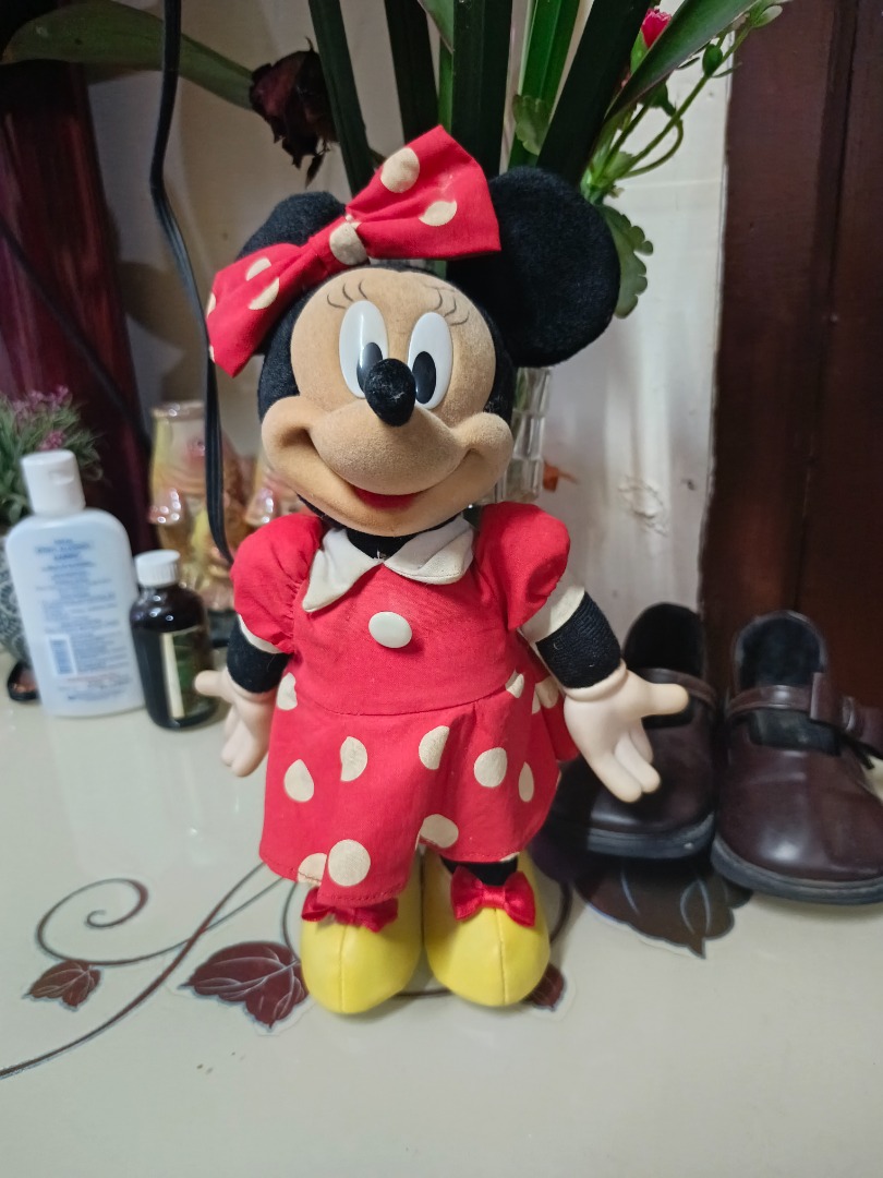 SANKYO DISNEY MINNIE MOUSE WIND UP DOLL WORKS JAPAN VTG, Hobbies & Toys ...
