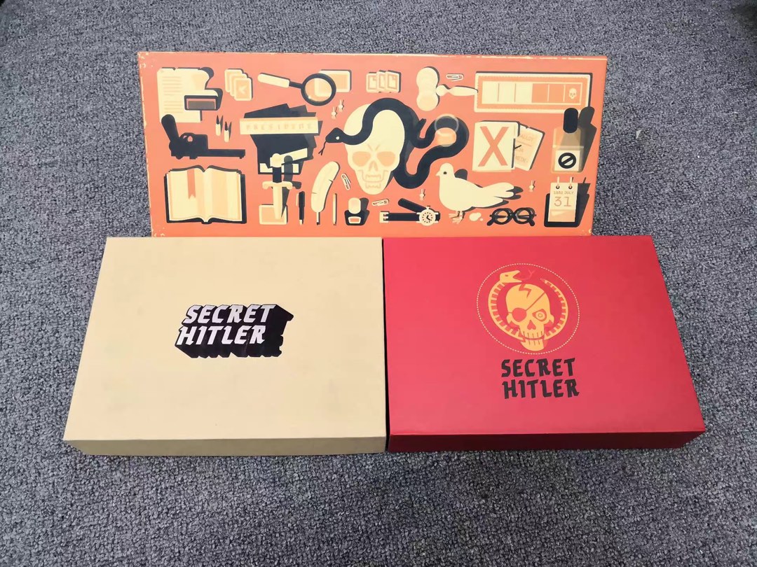 Secret Hitler (Base/Red/White box), Hobbies & Toys, Toys & Games on ...