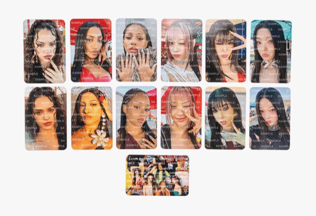 [SECURED/WTS] KATSEYE BEAUTIFUL CHAOS WEVERSE MERCH PC SET, Hobbies ...
