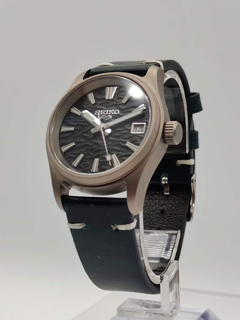 Seikomod NH35 36mm Titanium Case Automatic Watch, Men's Fashion ...
