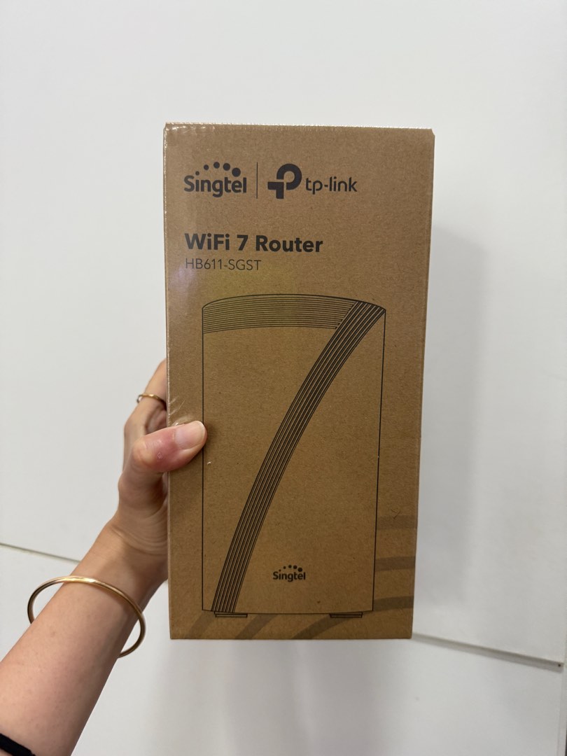 SingTel wifi 7 router HB611-SGST TP link, Computers & Tech, Parts ...