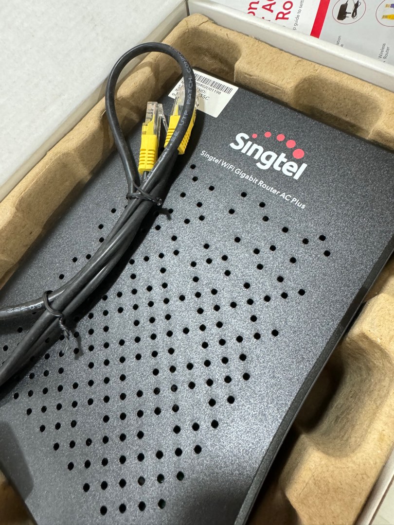 Singtel WiFi Gigabit Router AC Plus, Computers & Tech, Parts ...