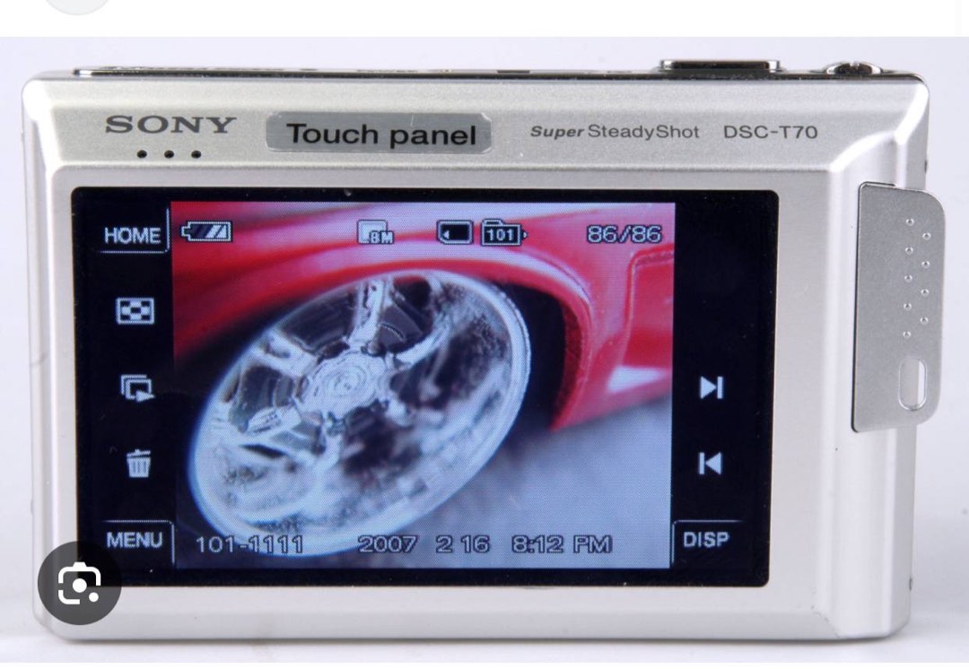 Sony Cyber-shot DSC-T70 Digital Camera, Photography, Cameras on Carousell