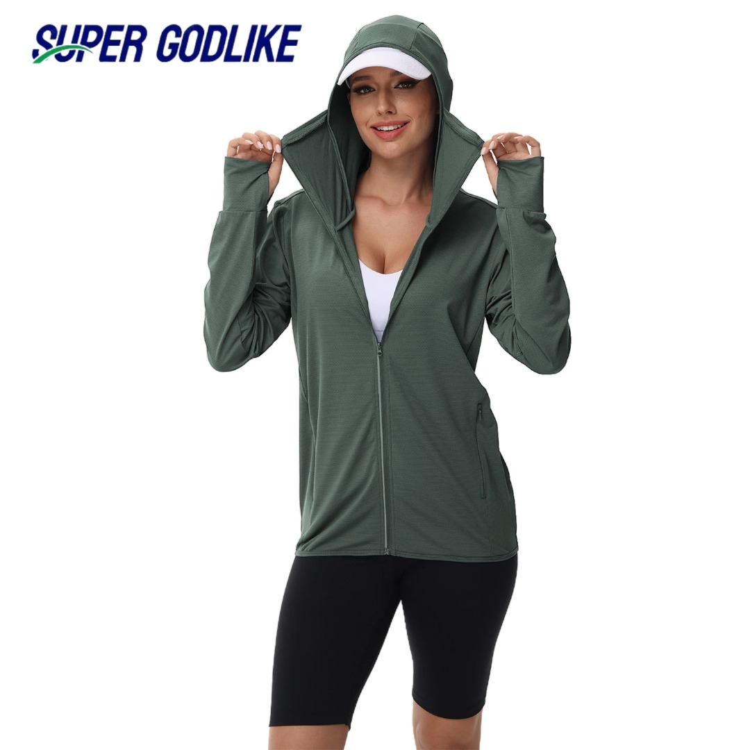 Sun Protection Jacket for Women and Men Jacket UPF50+ Ice Silk skin ...