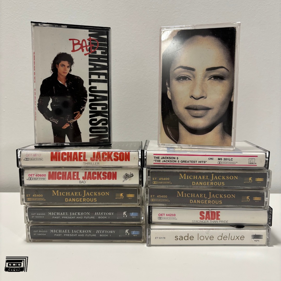 tape lot michael jackson sade jackson 5 tapes, Hobbies & Toys, Music & Media, CDs & DVDs on ...