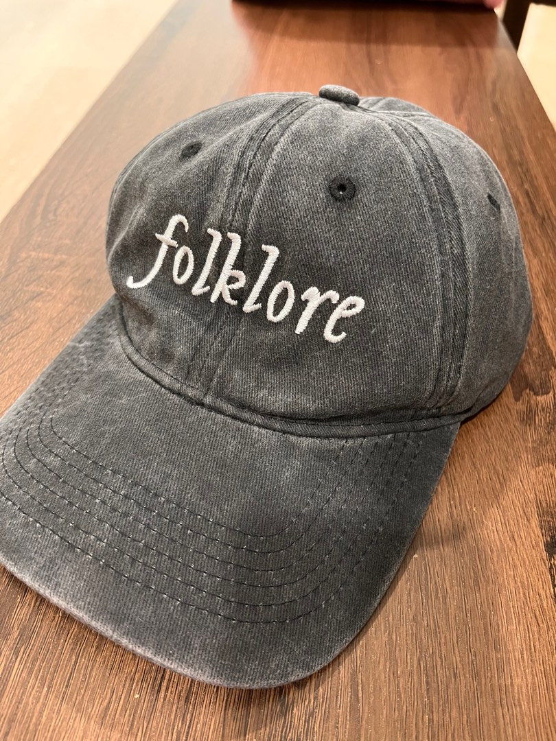 Taylor Swift Folklore Cap, Women's Fashion, Watches & Accessories, Hats ...