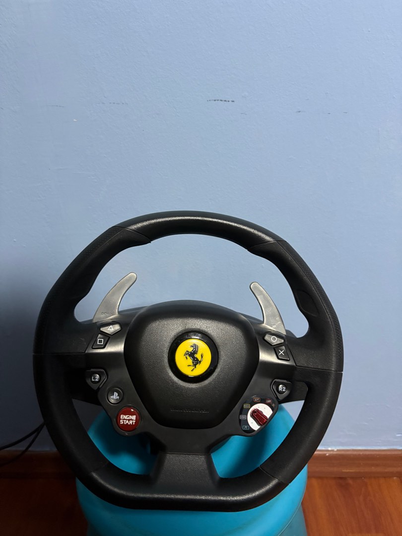 Thrustmaster Ferrari Racing Wheel, Video Gaming, Gaming Accessories ...