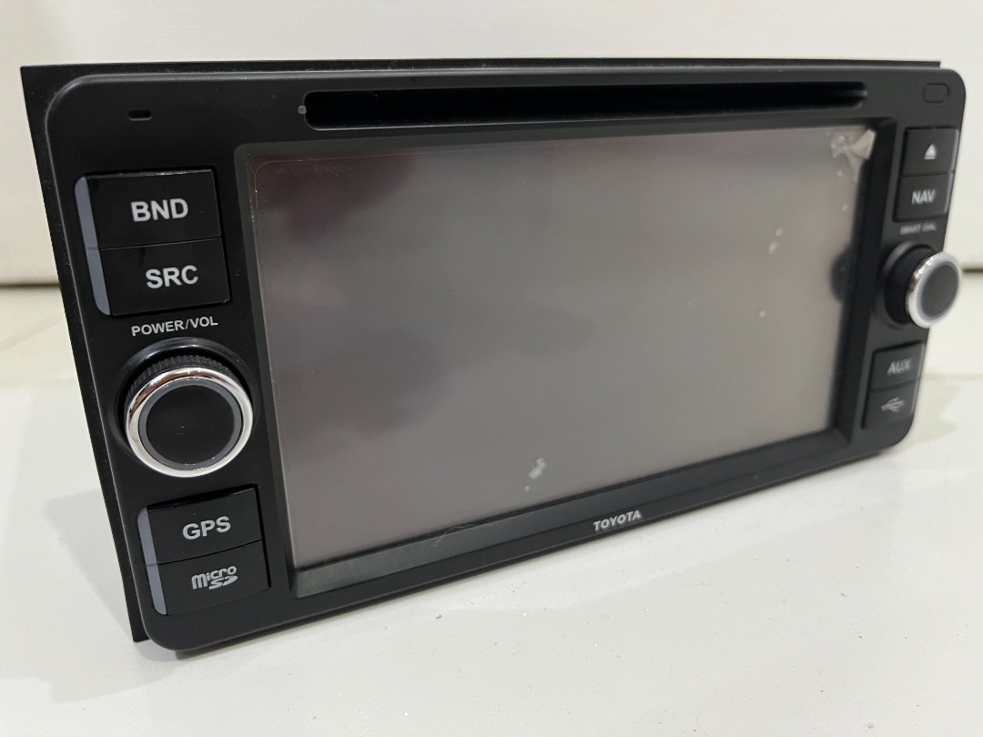 Toyota Fortuner 2012 to 2015 7-inch Stock Stereo Head Unit Touch Screen ...