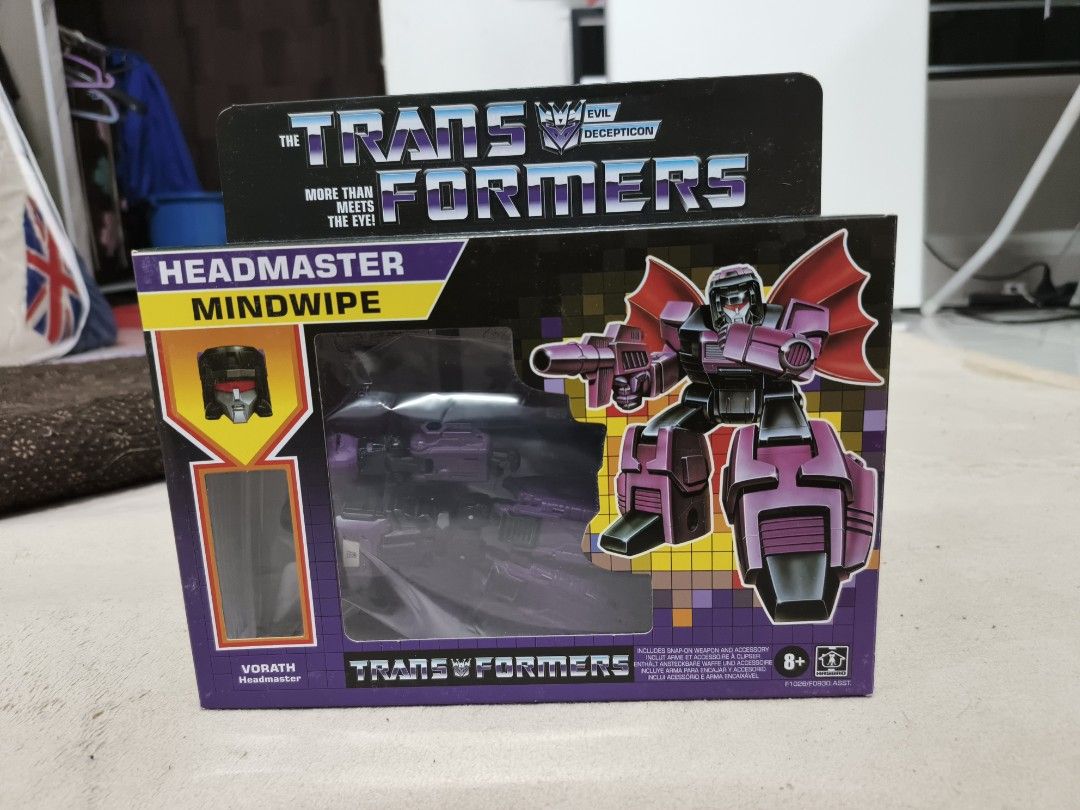 Transformers Decepticon Headmaster Mindwipe, Hobbies & Toys, Toys & Games on Carousell