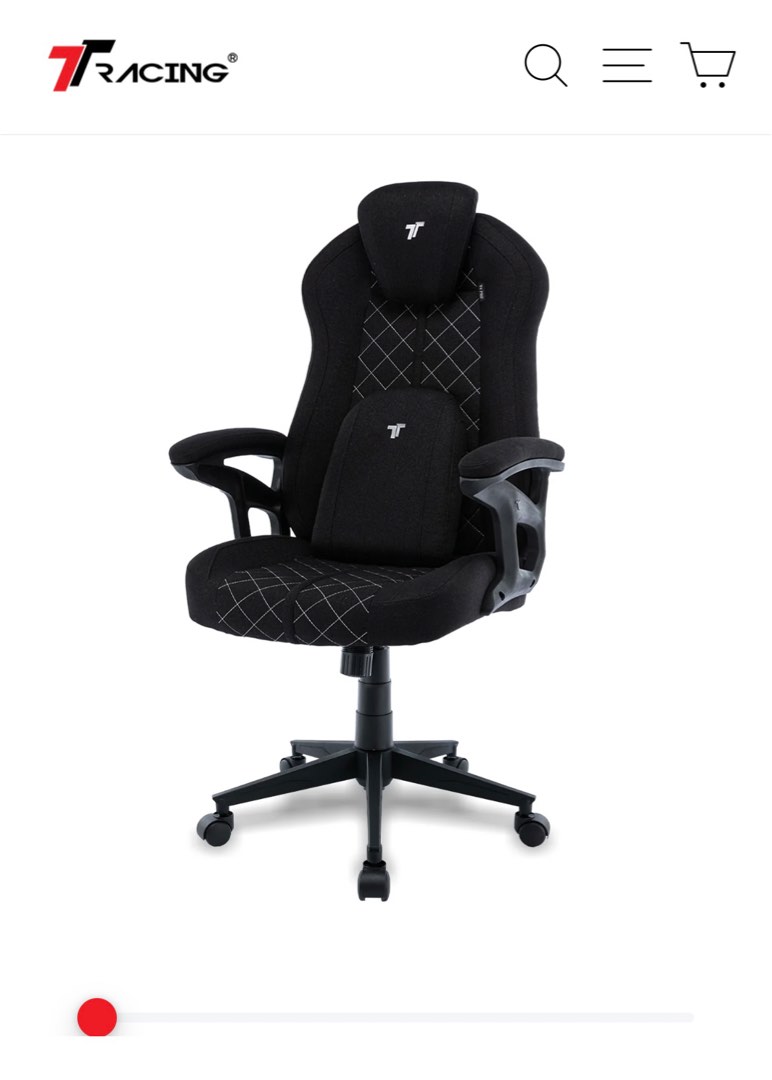 TT Racing Duo V4 Pro Air Fabric Gaming Chair, Furniture & Home Living ...