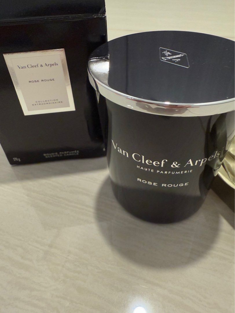 Year 2025 Van Cleef Arpels VCA Scented Candle Haute Parfumerie in Rose ...