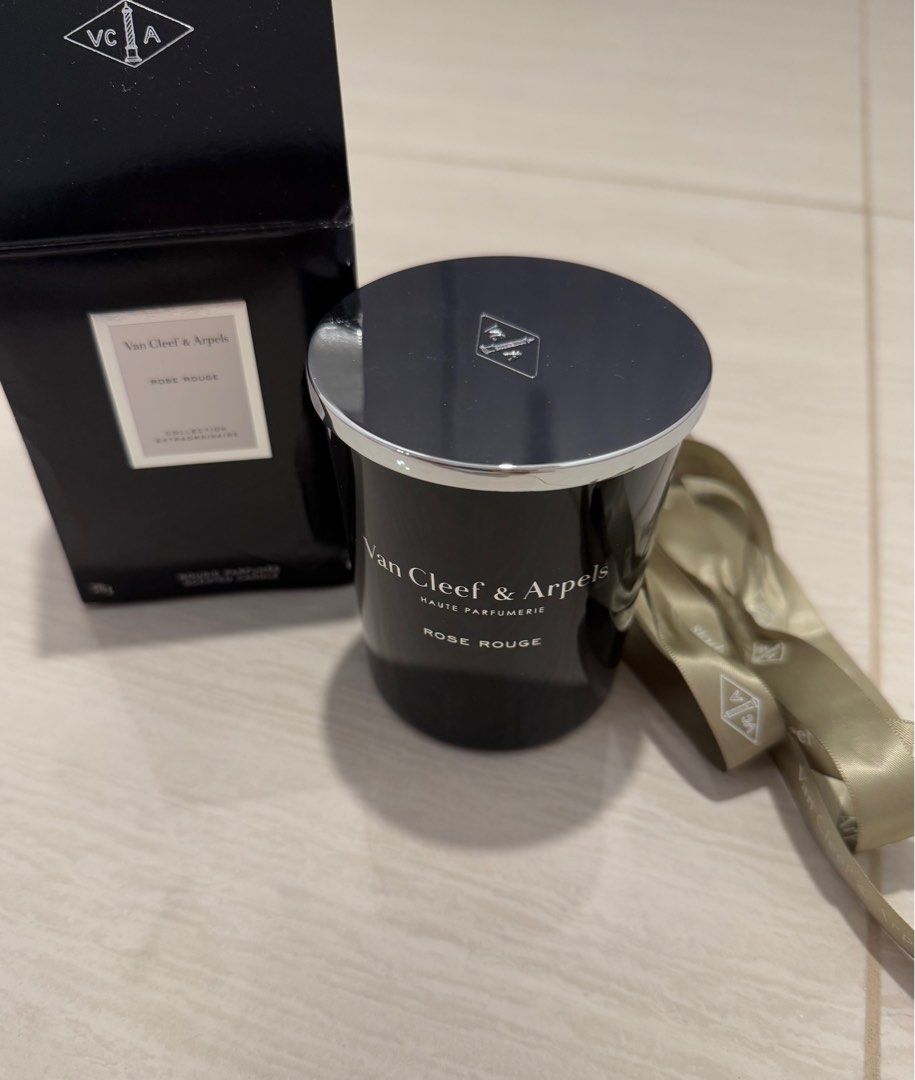 Year 2025 Van Cleef Arpels VCA Scented Candle Haute Parfumerie in Rose ...