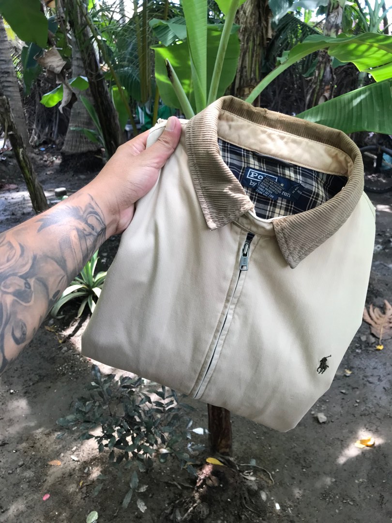 Vintage RL Harrington Jacket, Men's Fashion, Tops & Sets, Hoodies on ...