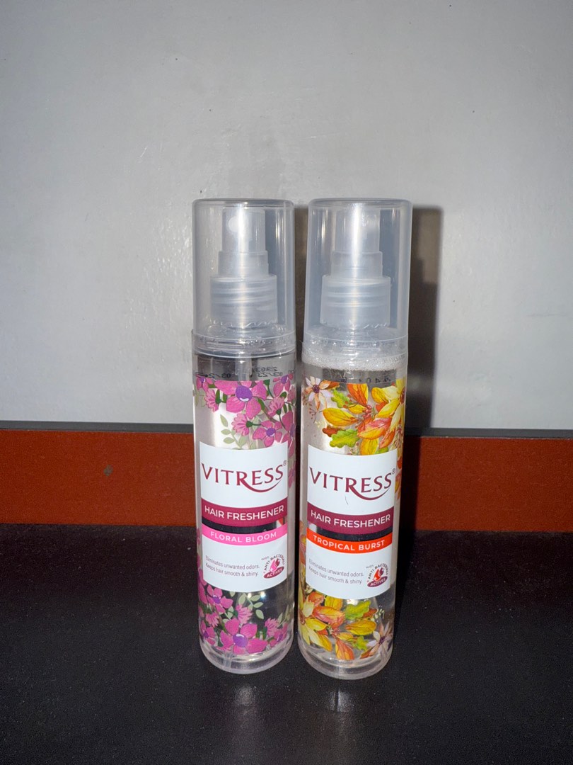 Vitress Hair Freshener Tropical Burst 100ml + Floral Bloom 100ml ...