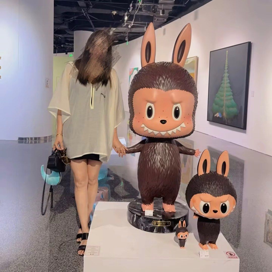 140cm Life Size Labubu Pop Mart Anime Cartoon Statue, Hobbies & Toys ...