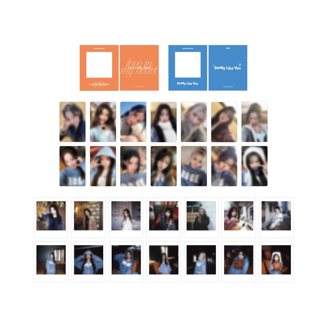 BABYMONSTER MV Behind Photo Package (Ruka / Pharita / Asa / Ahyeon / Rami / Rora / Chiquita ...