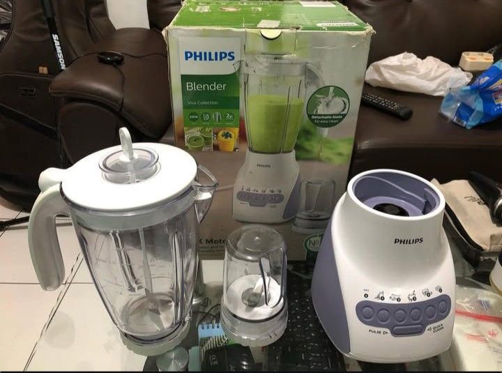 Blender Philips Tabung Plastik, Kitchen & Appliances di Carousell