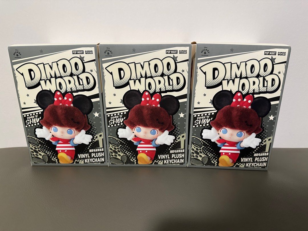 BN Sealed Dimoo World x Disney Series Vinyl Plush Blind Boxes, Hobbies ...