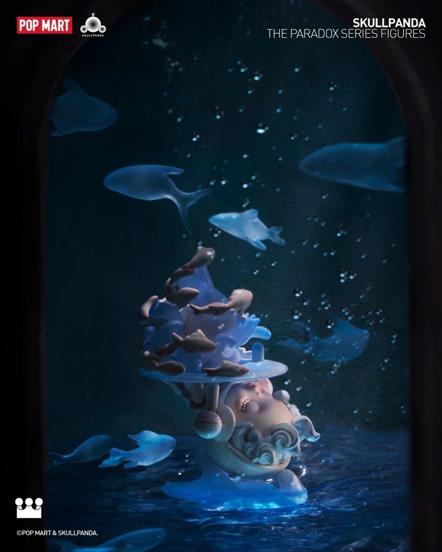 BNIB PopMart Skullpanda The Paradox Series Diving In, Hobbies & Toys, Toys & Games on Carousell