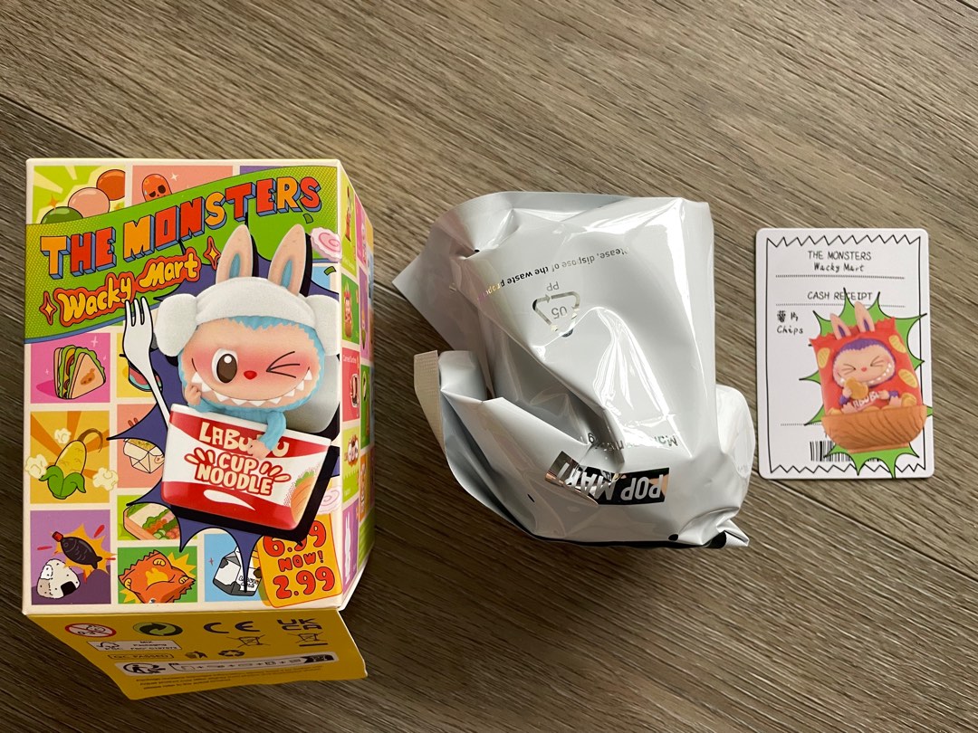 [BNIF] The Monsters Wacky Mart Labubu Cup Noodle Figure [Chips ...