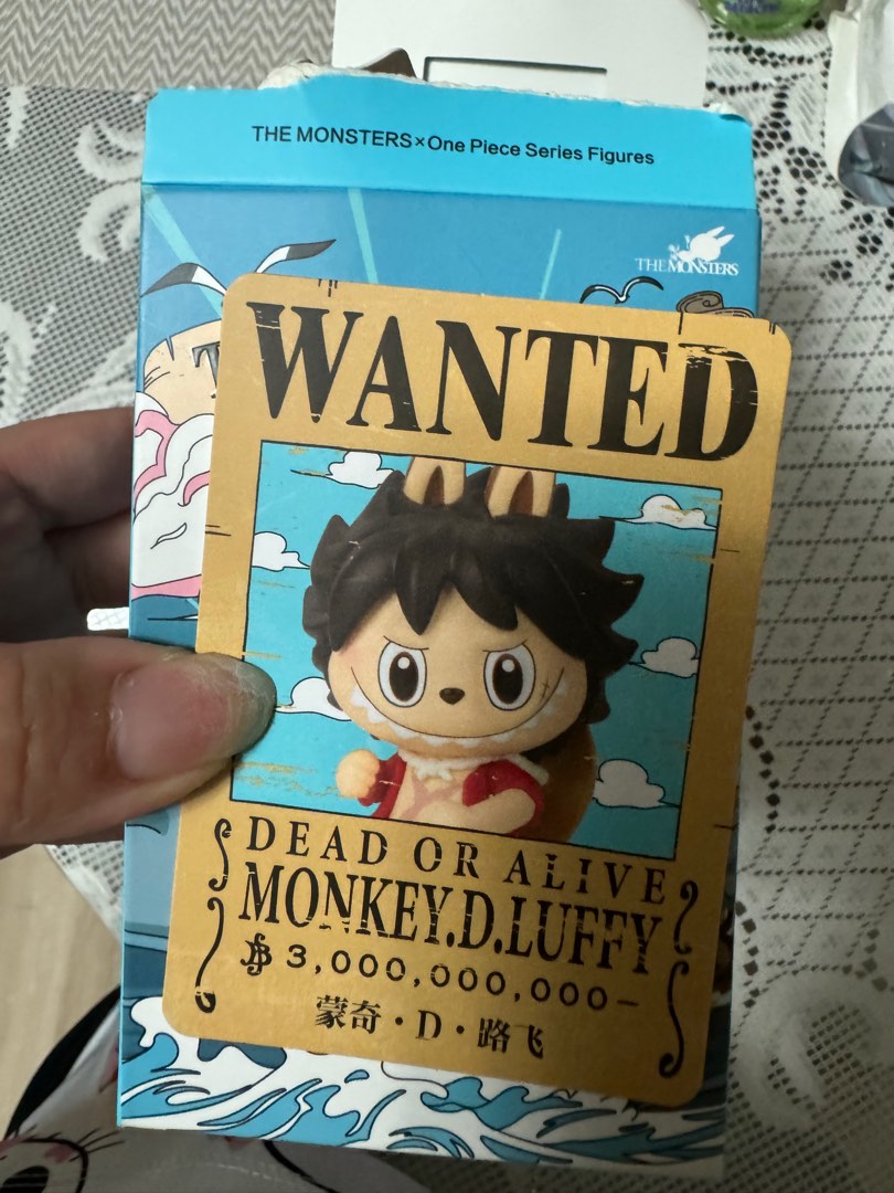 BNIF One Piece x Labubu Luffy, Hobbies & Toys, Toys & Games on Carousell