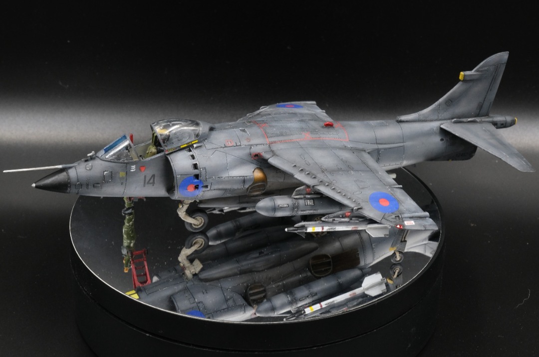 Custom Build - Sea Harrier FRS.1, XZ457 'Black 14', Royal Navy 800 ...