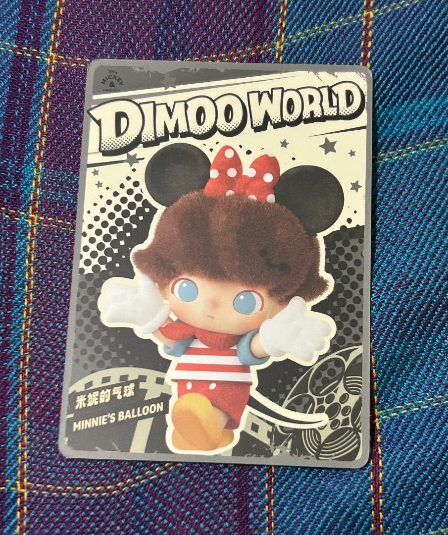 Dimoo World Minnie's Balloon plushie, Hobbies & Toys, Toys & Games on ...