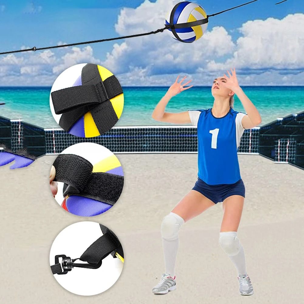 Elastic Volleyball Spike Trainer To Serve Spike Set Pass Volleyball ...