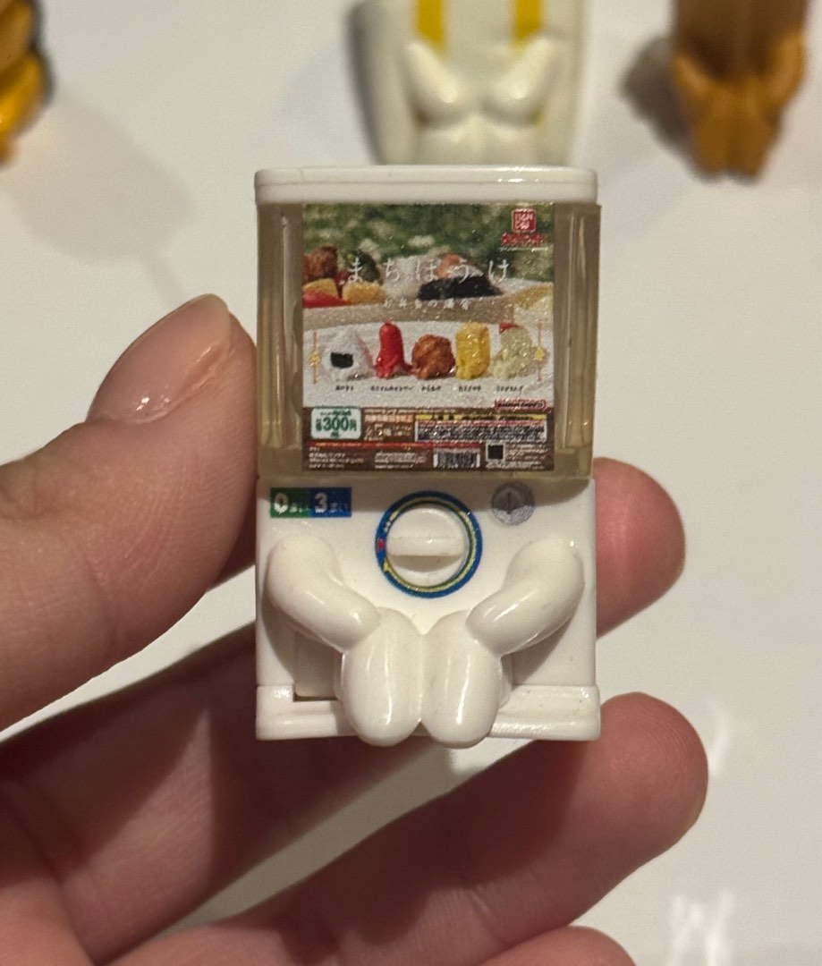 Gashapon gachapon sitting machine figurine, Hobbies & Toys, Toys ...