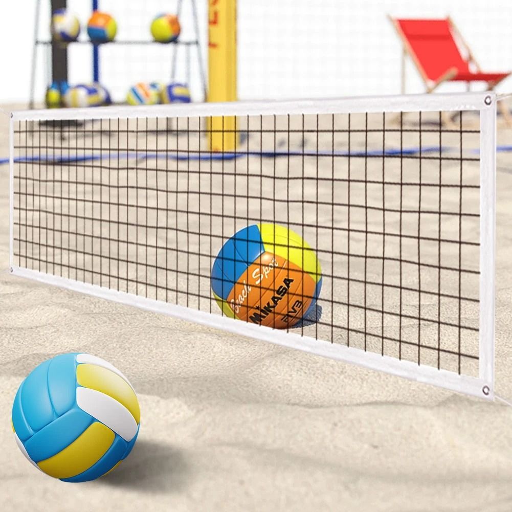 Heavy Duty Volleyball Net with Steel Cable Upgraded Weather Resistance ...
