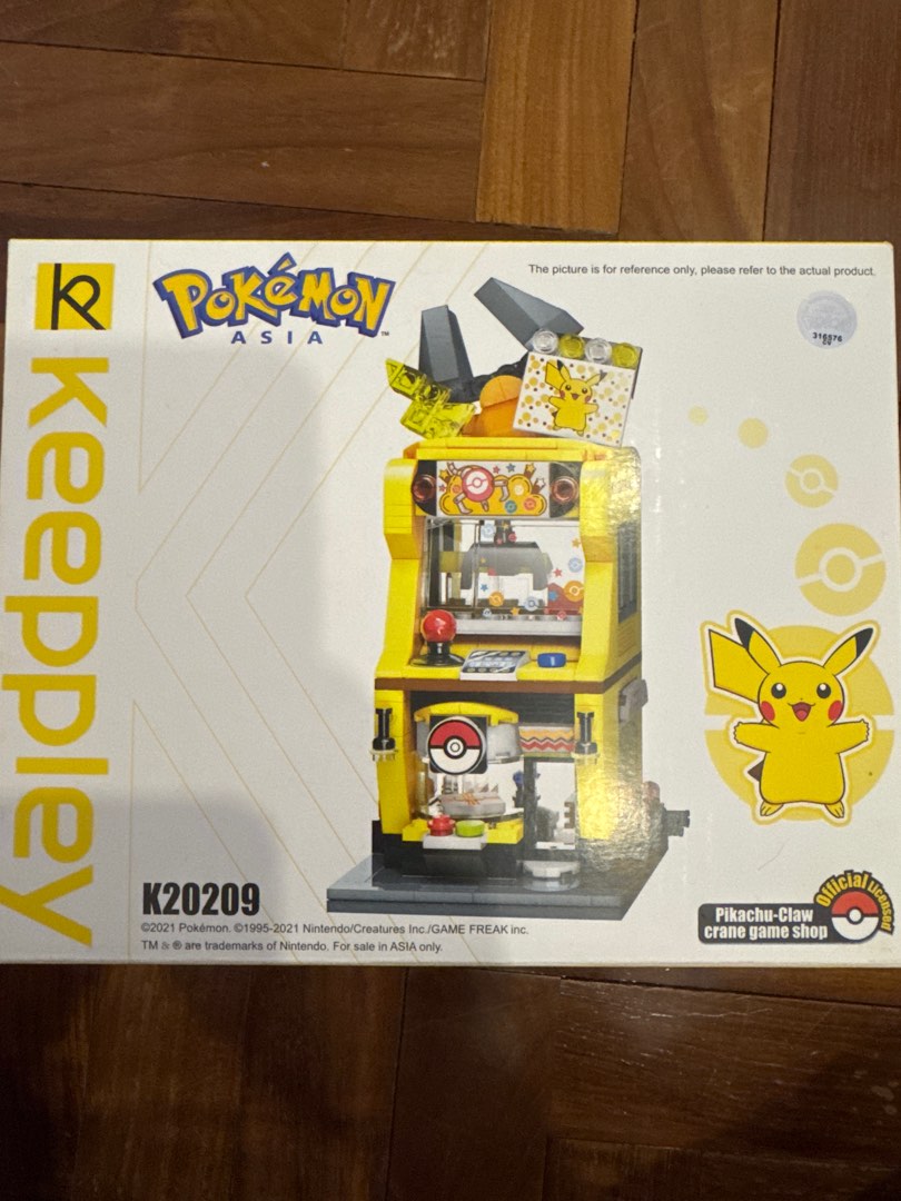 Keepley Pokemon Asia Pikachu Crane Game Shop K20209, Hobbies & Toys ...