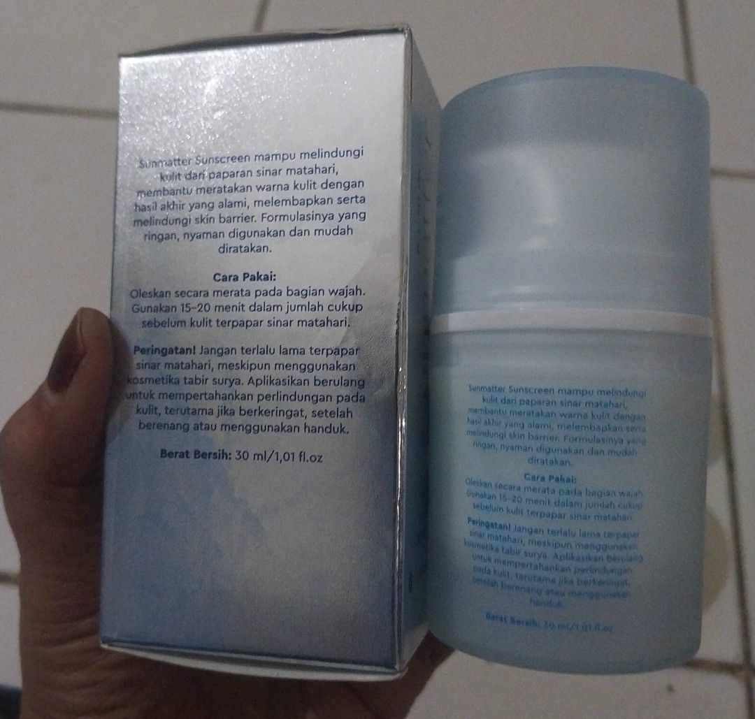 Kymm Skin Sunmatter Sunscreen Brightening SPF 50 PA+++ EXP 03 2027 BARU ...