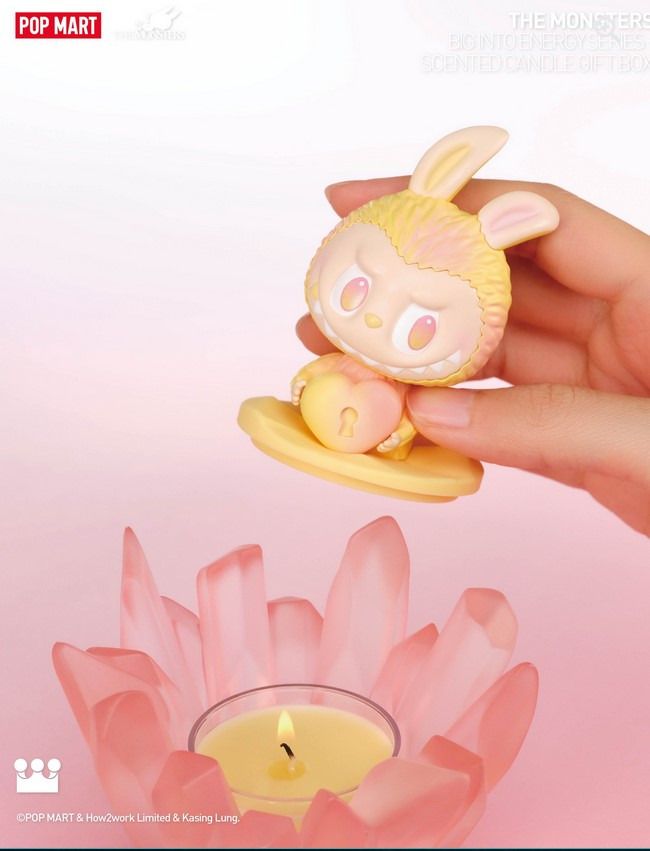 Labubu The Monster - Big into Energy Series - Scented Candle Gift Box ...