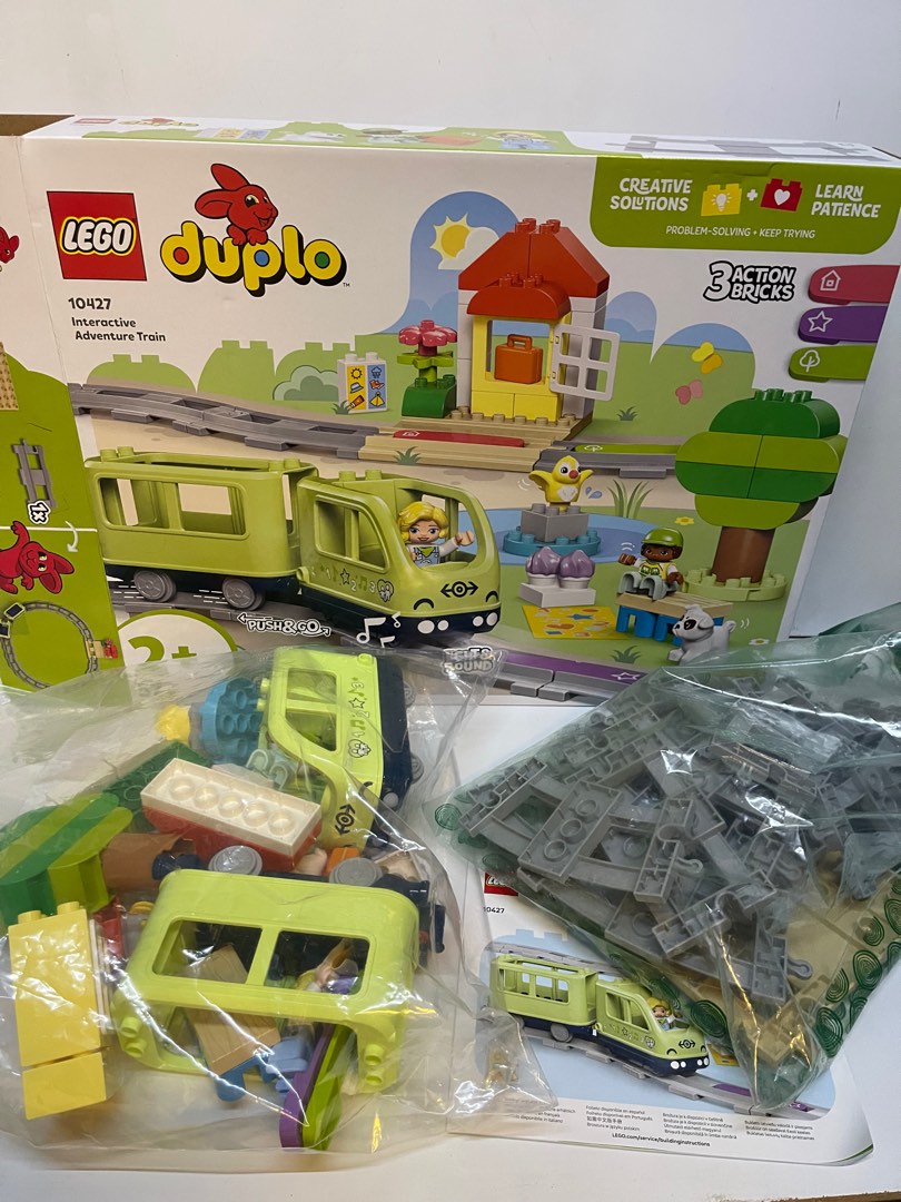 Lego Duplo 10427 Interactive Adventure Train [2025], Hobbies & Toys ...