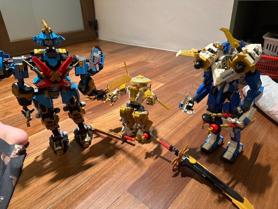 Lego Ninjago Mech Sets, Hobbies & Toys, Toys & Games on Carousell