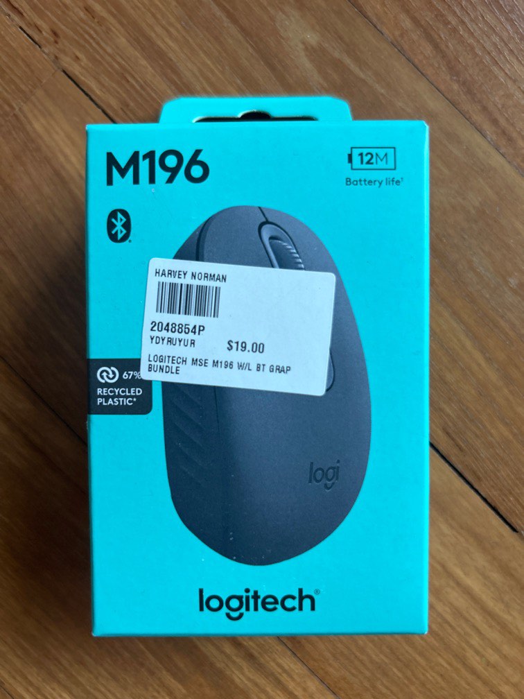 Logitech Wireless Mouse M196, Computers & Tech, Parts & Accessories ...